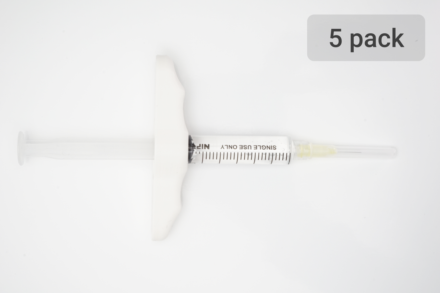 Multi pack | 5 SyringeGrips | White